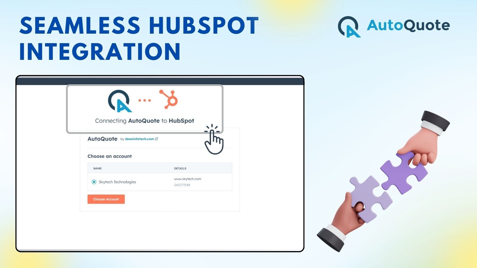 AutoQuote HubSpot Integration | Connect Them Today